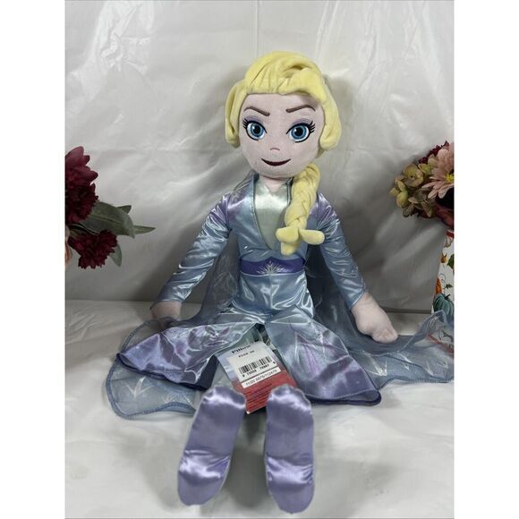 Disney | Toys | Disney Elsa Plush 25 Doll Toy Frozen Ii Princess Pillow ...